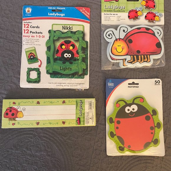 Carson Dellrosa | Other | Classroom Ladybug Bulletin Board And Accent ...